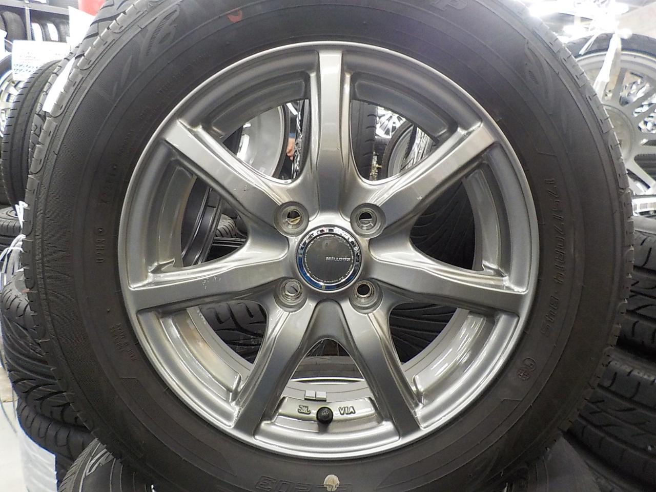 【ホイールのみ4本セット】YFC MILLOUS Ki | カー用品 アルミホイール 14インチホイールの通販 | アップガレージ 中古カー＆バイク用品の買取・販売専門店