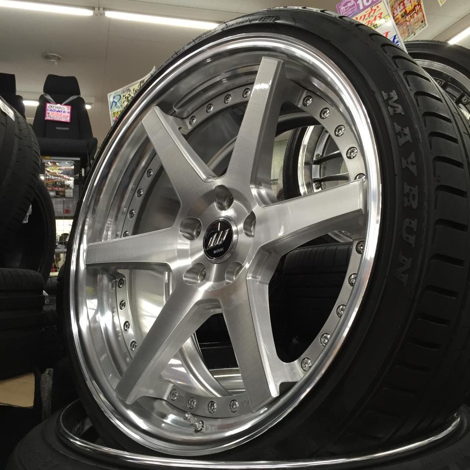 WORK(ワーク) ZEAST(ジースト) ST1 ブラッシュド+MAYRUN MR500☆感性を刺激する至高のホイール♪☆ | 中古品 ...