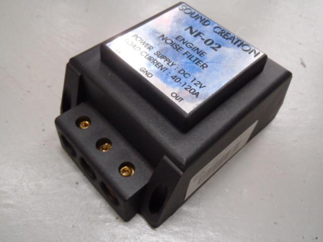 SOUND CREATION NF-02 ノイズフィルター | カー用品 アンプ その他アンプを通販で購入する | 中古カー＆バイク用品の販売 ...