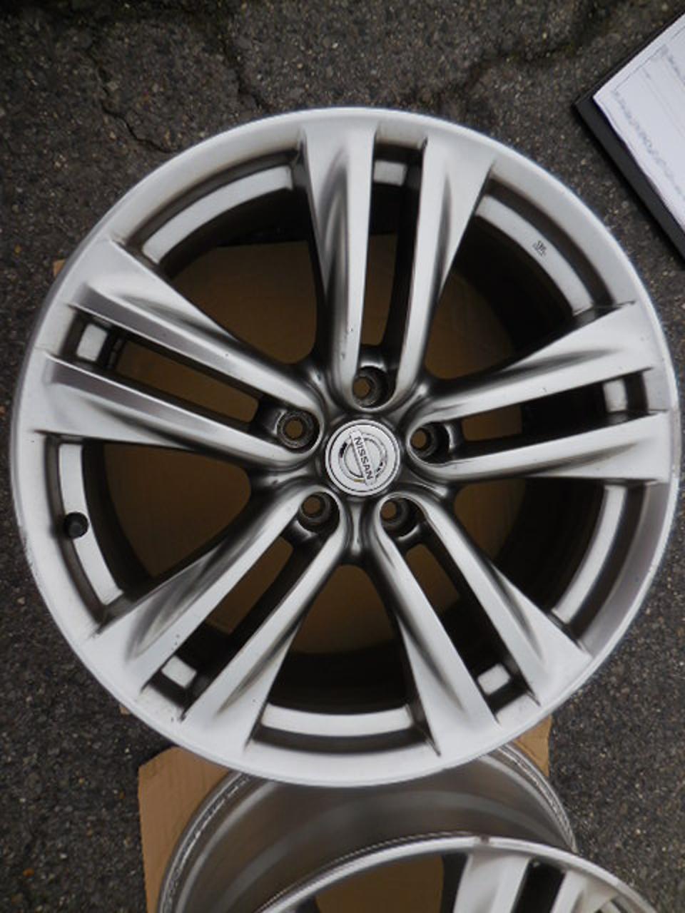 日産純正(NISSAN) Y50フーガ 後期 純正ホイール ホイールのみ4本セット | カー用品 アルミホイール 19インチホイールを通販で ...