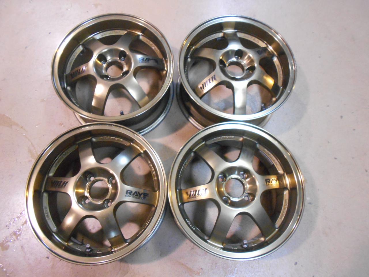 RAYS(レイズ) VOLK RACING(ボルク レーシング) TE37 CUP ブロンズ | カー用品 アルミホイール 15インチホイール ...