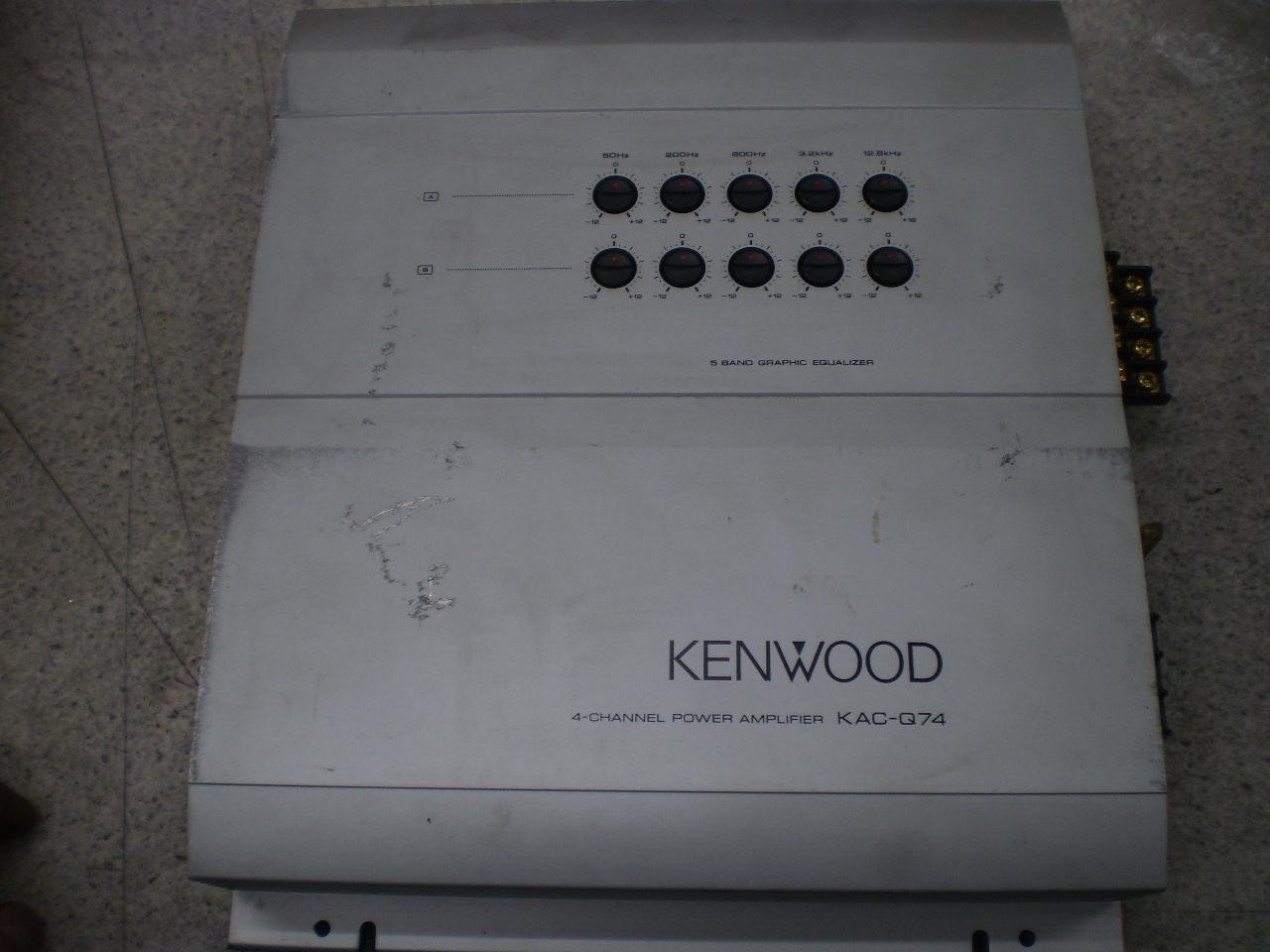 KENWOOD KAC-Q74 | カー用品 アンプを通販で購入する | 中古カー＆バイク用品の販売ならアップガレージ