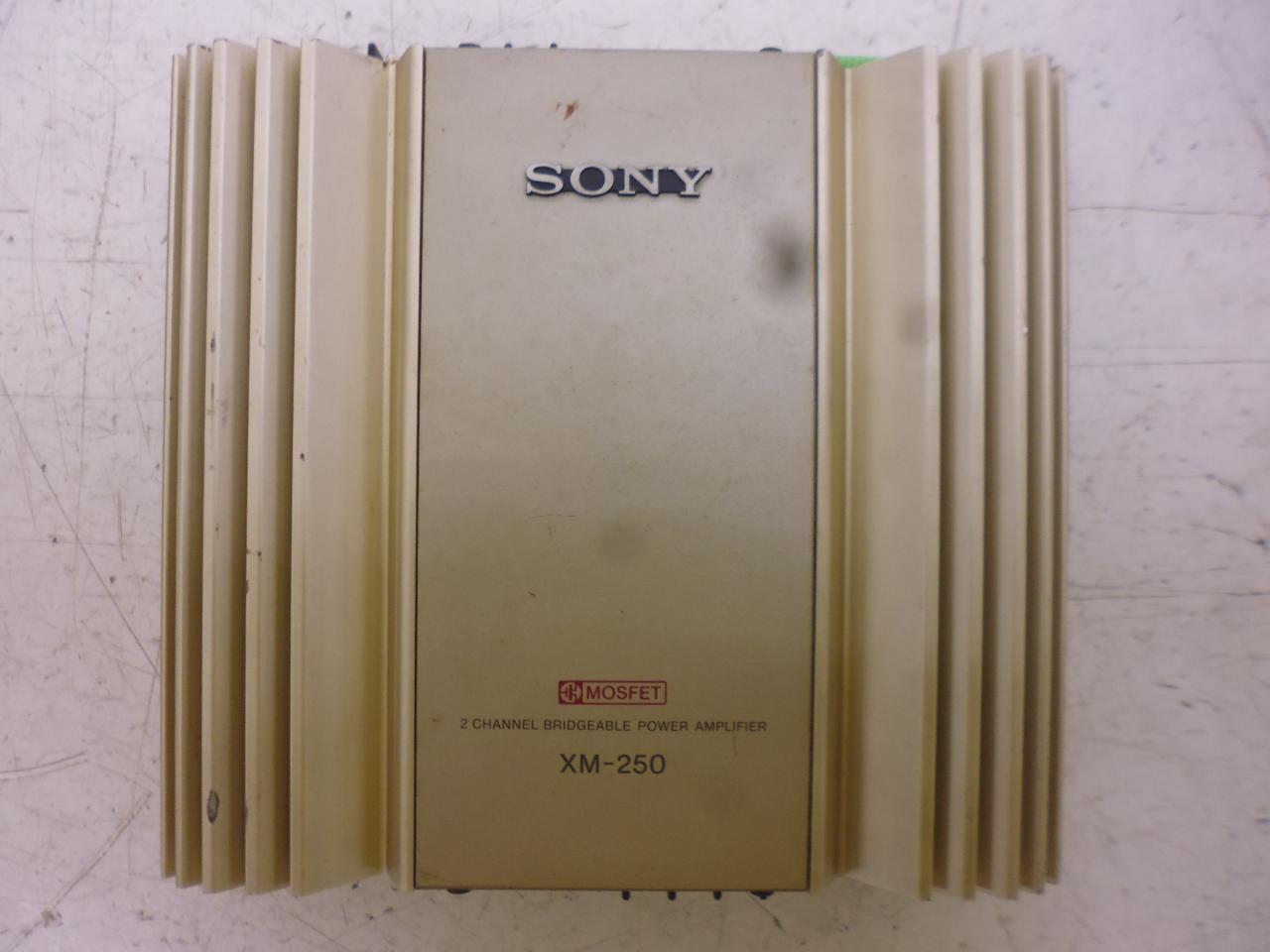 SONY XM-250 | カー用品 アンプを通販で購入する | 中古カー＆バイク用品の販売ならアップガレージ