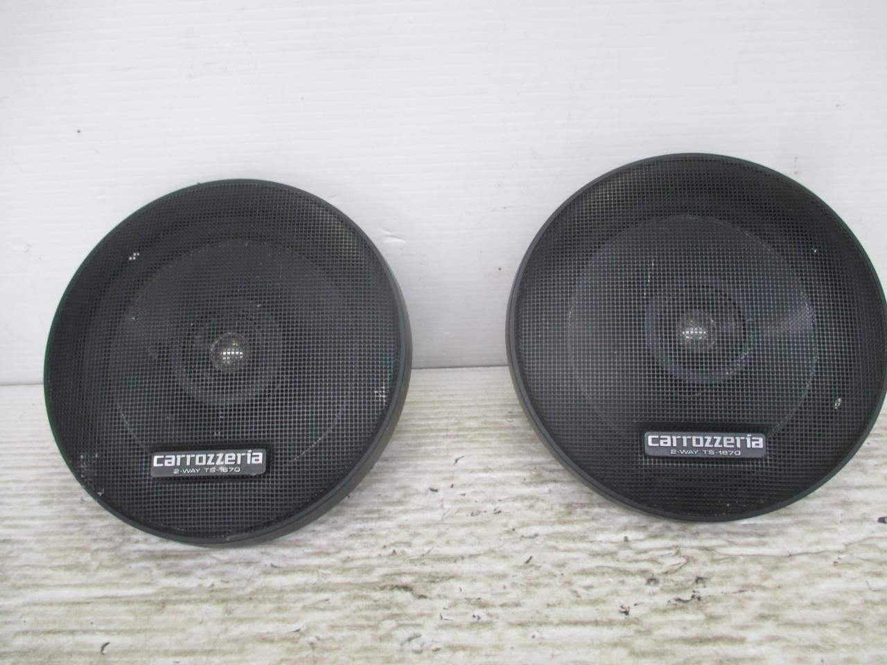 PIONEER TS-1670A | カー用品 スピーカー 埋め込みスピーカーを通販で購入する | 中古カー＆バイク用品の販売ならアップガレージ