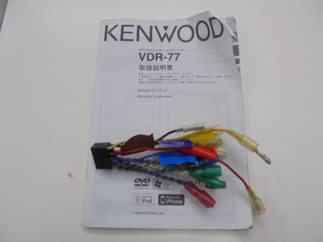 KENWOOD VDR-77 (P01027) | 中古品 | アップガレージ 新潟新発田店 | カー用品 ヘッドユニット アンプ内蔵DVD ...
