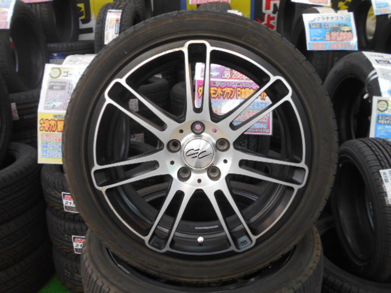 CEC C883+YOKOHAMA ECOS ES300 | カー用品 タイヤホイールセット 18インチタイヤホイールセットを通販で購入する ...