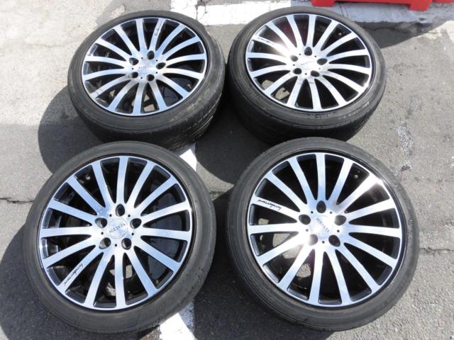 GT802-243 COSMIC VENERDI + DUNLOP LM703 4本セット | カー用品 タイヤホイールセット 18インチ ...