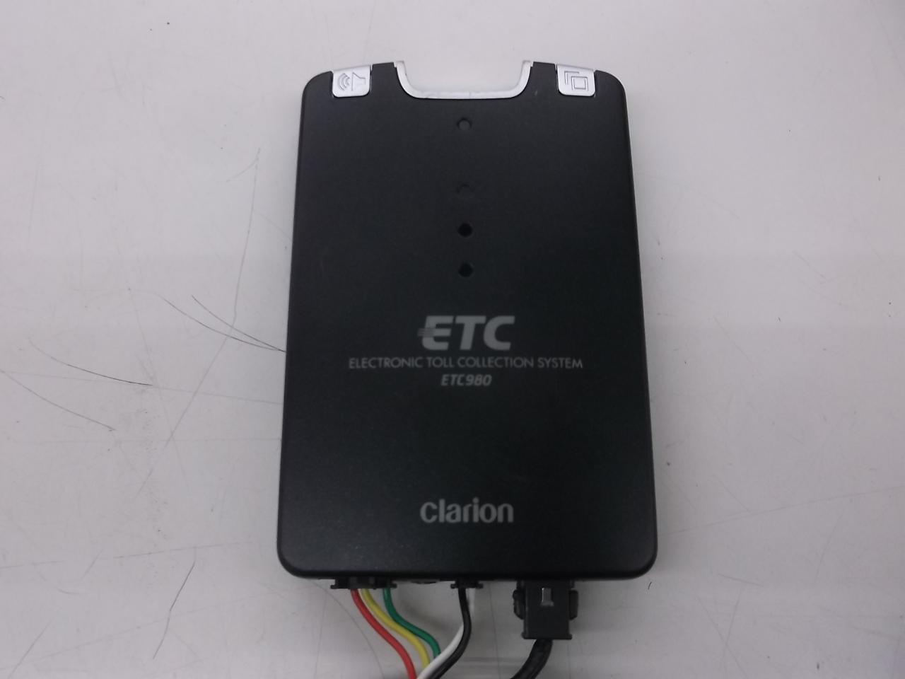 Clarion ETC980 ★ナビとの連動に♪★ | カー用品 カーナビ(非地デジ） ポータブルナビ(非地デジ)を通販で購入する | 中古カー＆バイク用品の販売ならアップガレージ