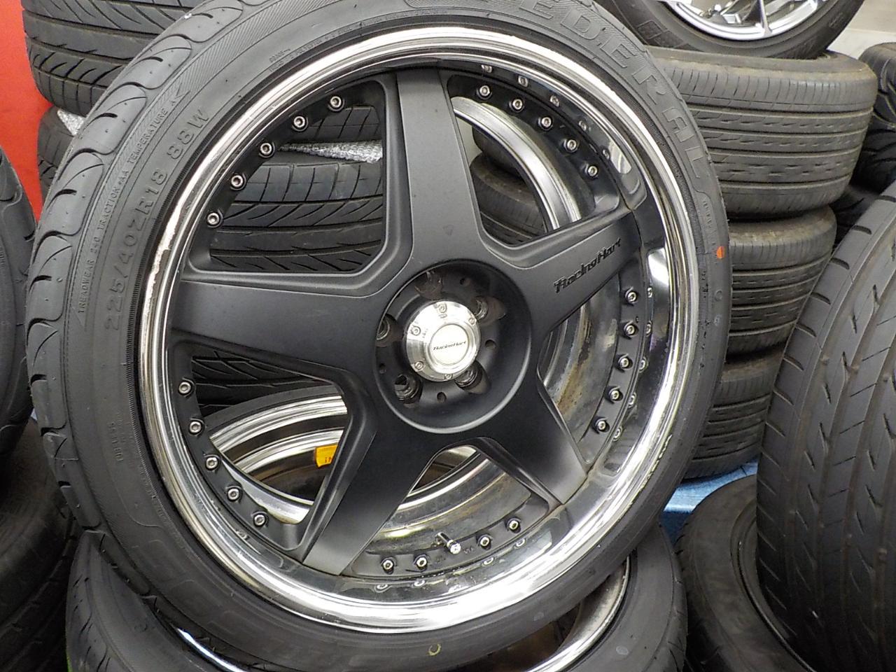 Racing Hart Type-CXR + FEDERAL SS595 ☆新品タイヤ付きホイールセット☆ | カー用品 タイヤホイールセット ...