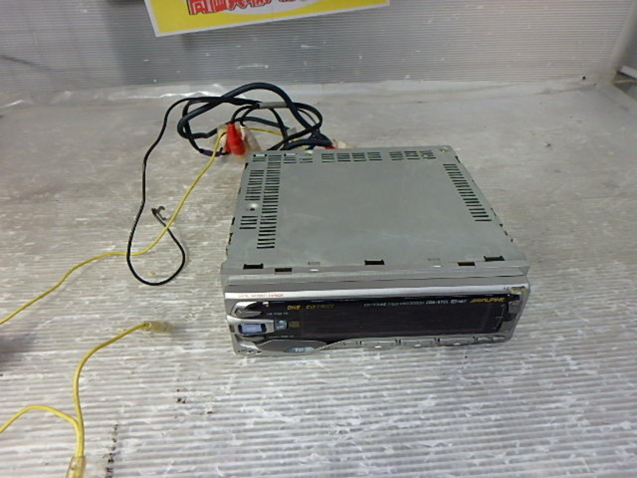 ALPINE CDA-5755♪1999年モデル アンプレス連動CDチューナー | カー用品 ヘッドユニット CDチューナーを通販で購入する ...