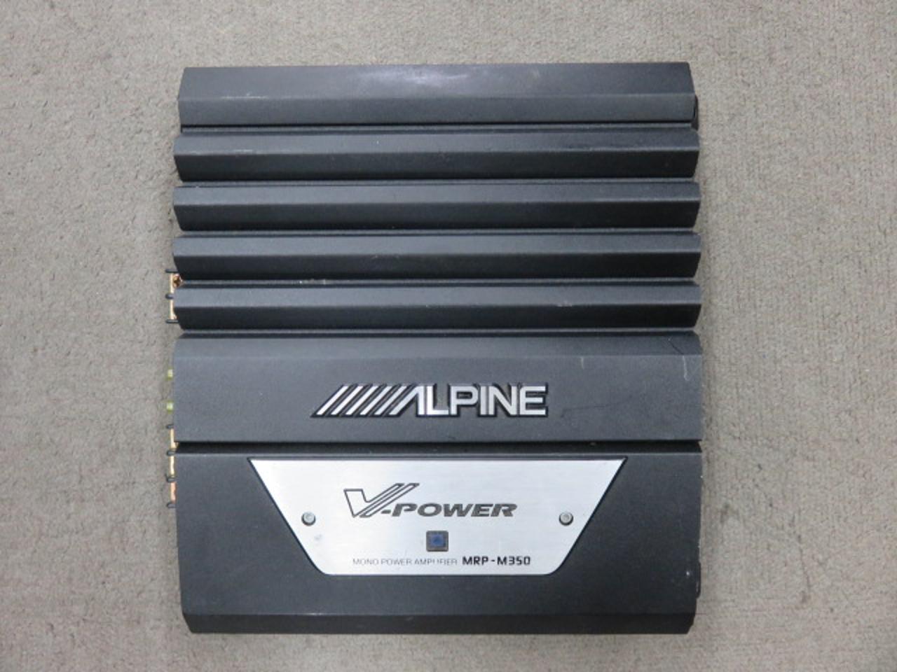 ALPINE(アルパイン) V-POWER MRP-M350 | カー用品 アンプを通販で購入する | 中古カー＆バイク用品の販売ならアップガレージ