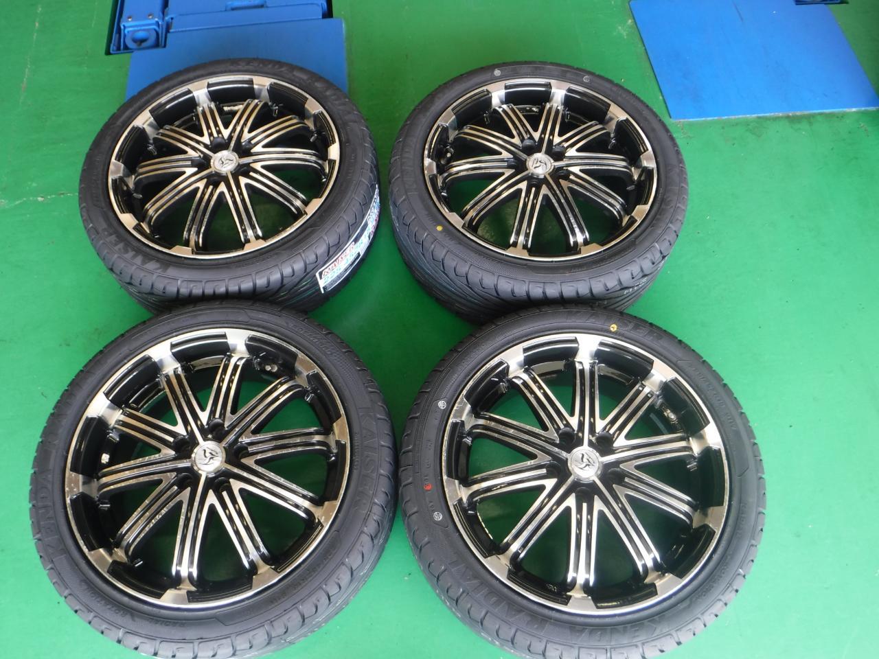 TECHNOPIA(テクノピア) Kashina V1 + KENDA(ケンダ) KR20 4本セット | カー用品 タイヤホイールセット 18インチタイヤホイールセットを通販で購入する ...