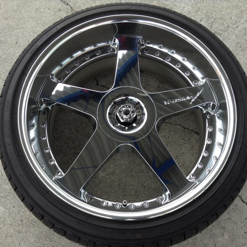 VeilSide(ヴェイルサイド) ANDREW Racing Evolution V + YOKOHAMA DNA ECOS ES300 ...