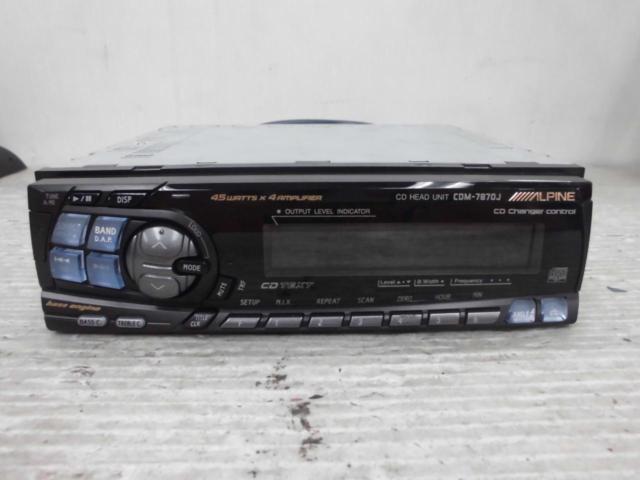 ALPINE CDM-7870J | カー用品 ヘッドユニット CDチューナーを通販で購入する | 中古カー＆バイク用品の販売ならアップガレージ