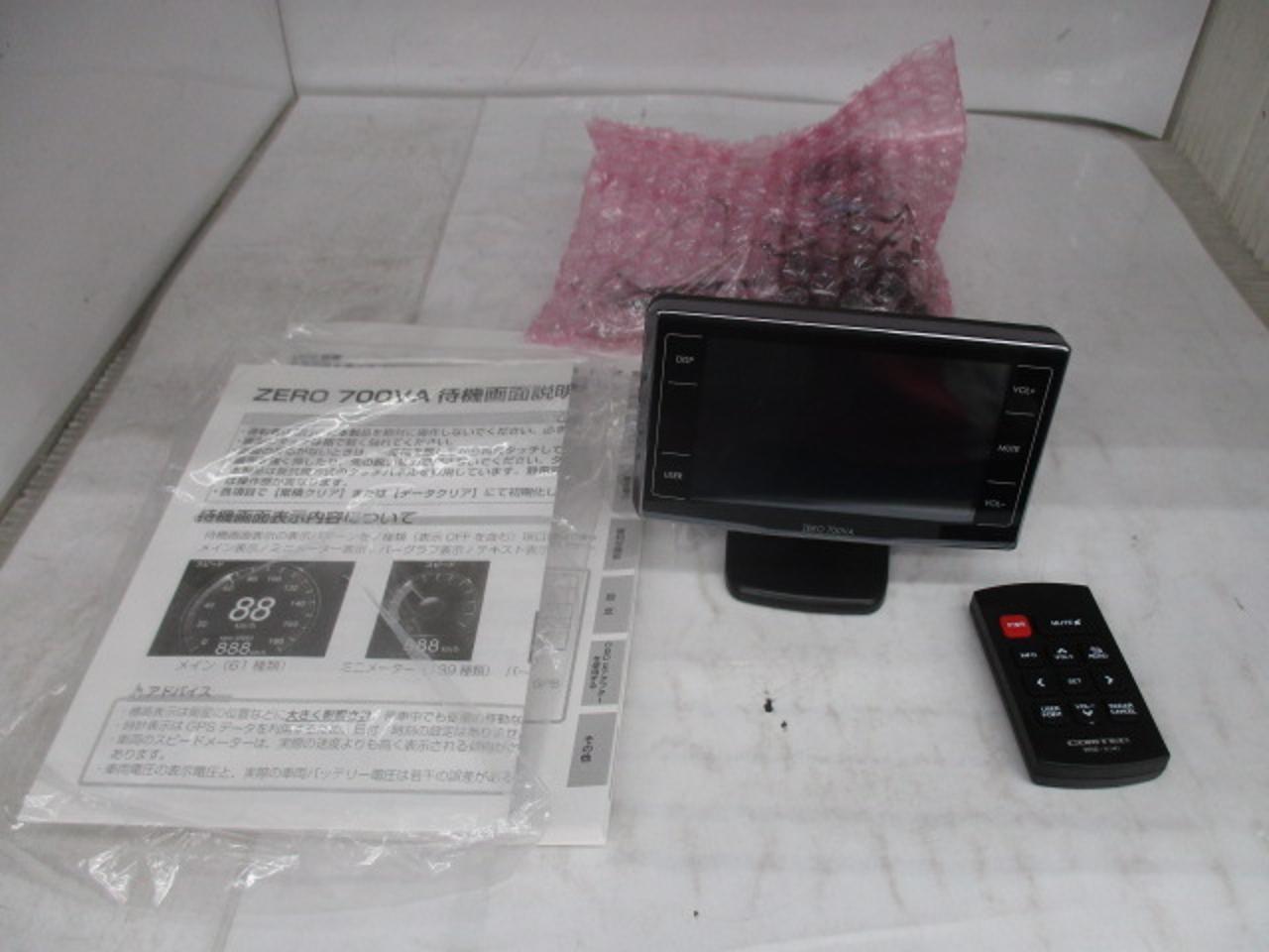 COMTEC ZERO 700VA | カー用品 電装系 レーダー探知機を通販で購入する | 中古カー＆バイク用品の販売ならアップガレージ