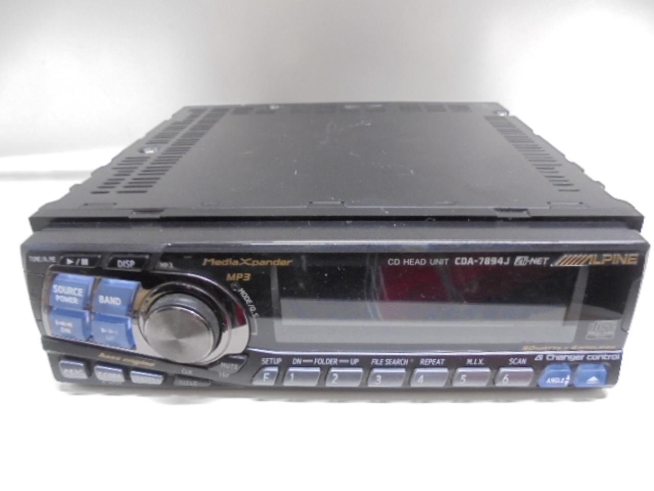CDA-7894J(CD･CD-R･CD-RW･MP3プレーヤー/FM･AM/TCR/50Wx4chアンプ) | カー用品 ヘッドユニット ...