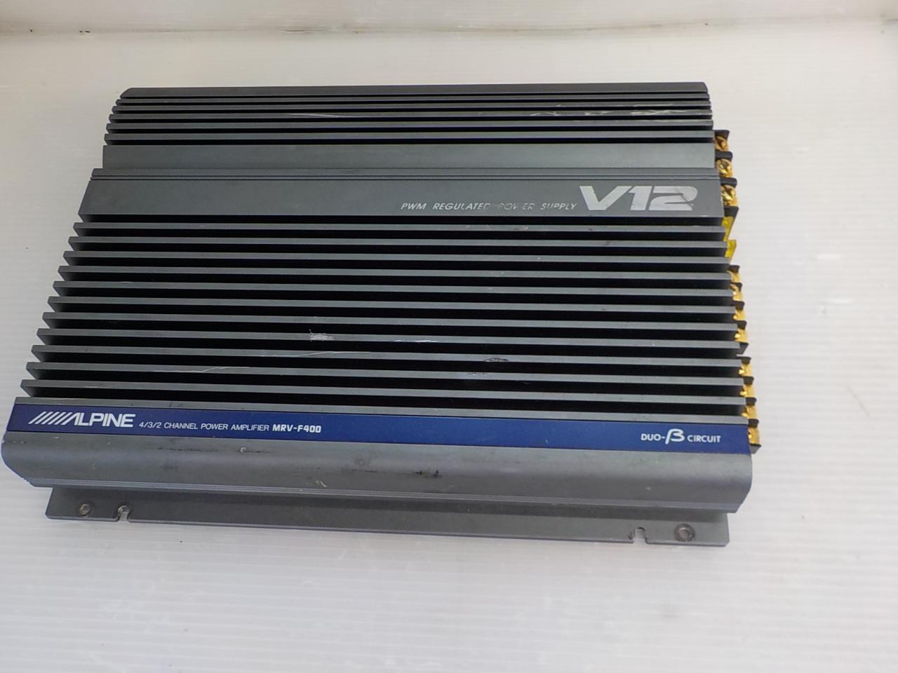 ALPINE MRV-F400 | カー用品 アンプの通販 | アップガレージ 中古カー＆バイク用品の買取・販売専門店
