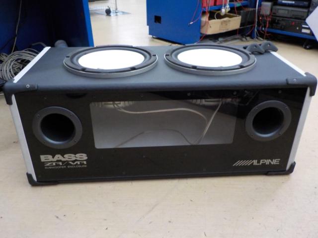 ALPINE(アルパイン) BASS ZR | 中古品 | アップガレージ 横浜戸塚店 | カー用品 スピーカー サブウーハースピーカーBOX ...