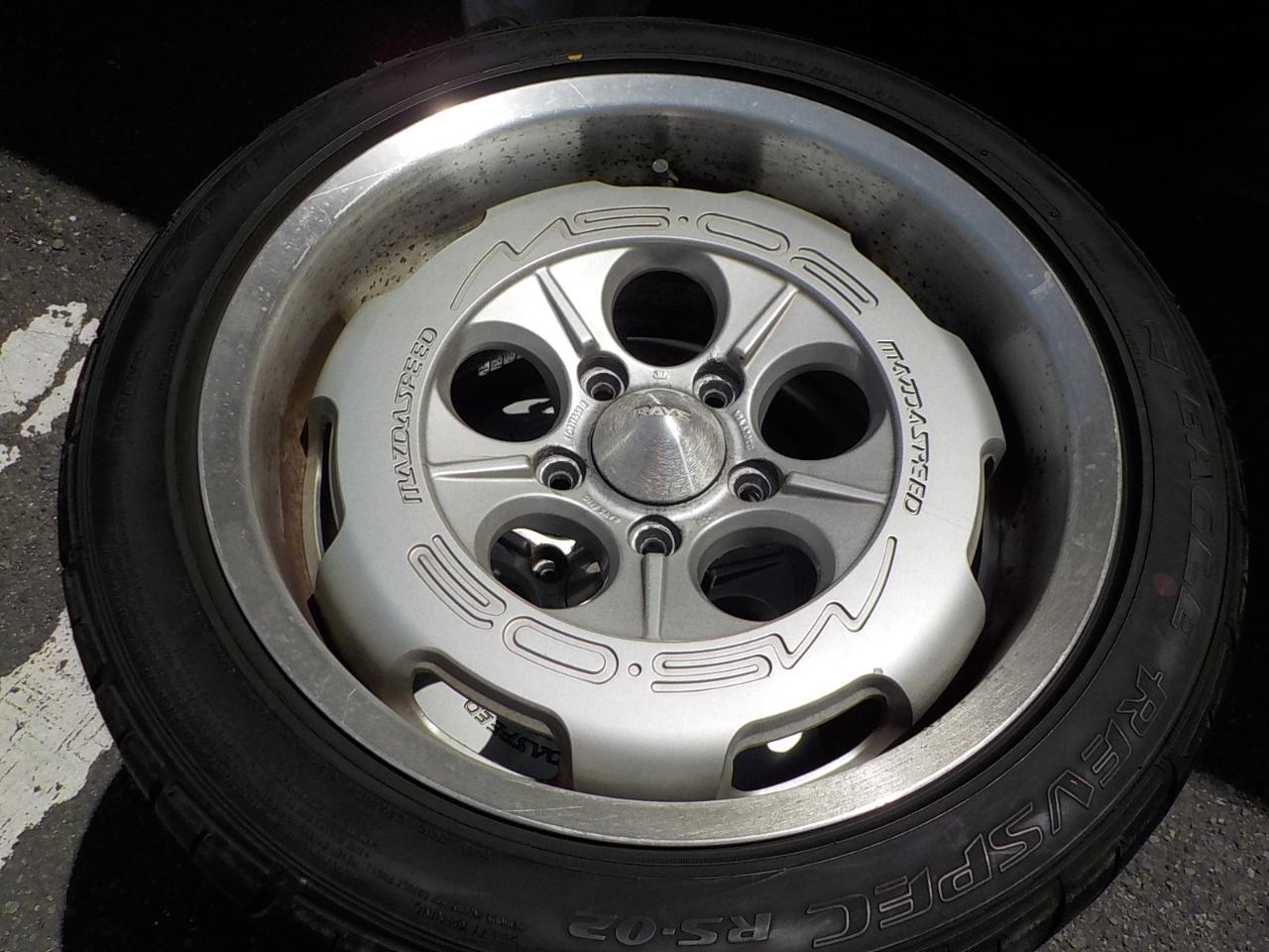 MAZDA SPEED(マツダスピード) RAYS製 MS-02 + GOODYEAR(グッドイヤー) REVSPEC RS-02 | カー ...