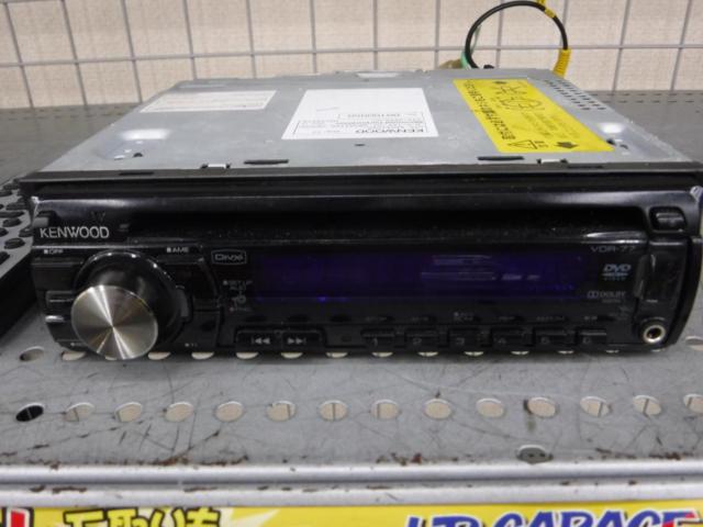 KENWOOD VDR-77 | 中古品 | アップガレージ 尼崎インター店 | カー用品 ヘッドユニット アンプ内蔵DVDチューナーを通販で ...
