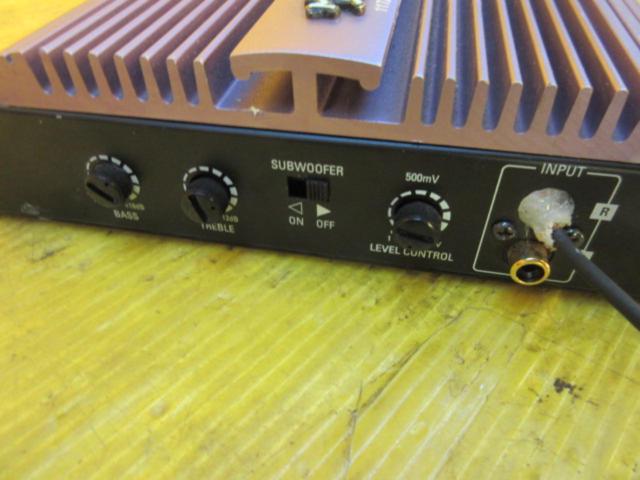 ワケアリ ￥990- MOBILE AUTHORITY 117ZX 1000W 2chパワーアンプ | カー用品 アンプを通販で購入する | 中古カー＆バイク用品の販売ならアップガレージ