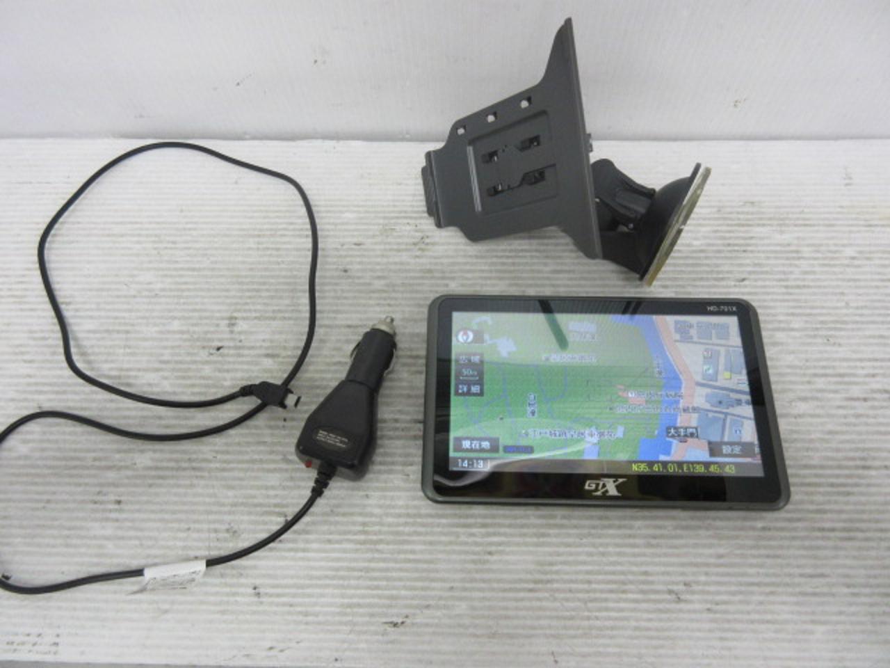 GTX HD-701X | カー用品 カーナビ(非地デジ） ポータブルナビ(非地デジ)を通販で購入する | 中古カー＆バイク用品の販売ならアップガレージ