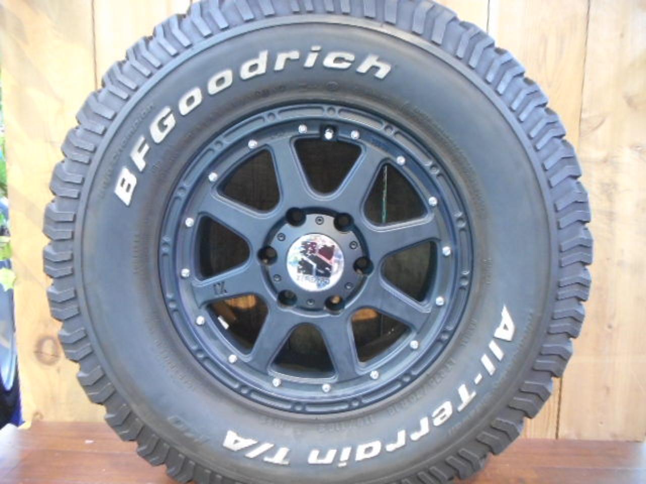 【ホワイトレター!!】MLJ XTREME-J + BF Goodrich All-Terrain T/A 4本セット | カー用品 タイヤホイールセット 16インチタイヤホイールセットを通販 ...