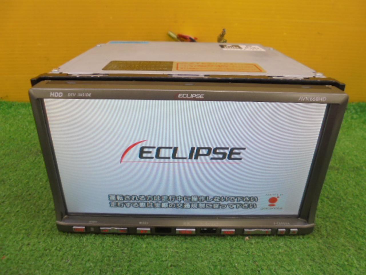 ECLIPSE AVN668HD HDDナビゲーション内蔵HDD/DVD/地上デジタルTV 7.0AVシステム | カー用品 カーナビ(地デジ ...