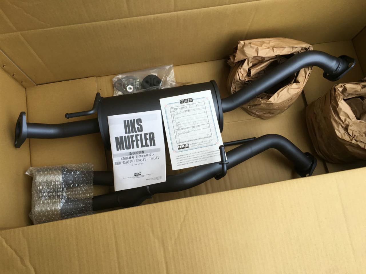 HKS LEGAL MUFFLER 【31013-AS012】 スズキ DA64V エブリィ 2WD K6A ※ターボ車専用 ...