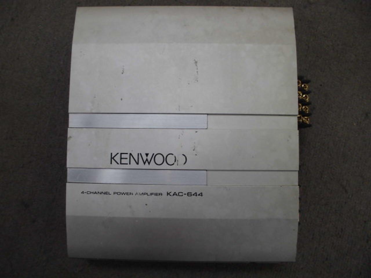 KENWOOD(ケンウッド) KAC-644 | 中古品 | アップガレージ 水戸店 | カー用品 アンプを通販で購入する | 中古カー ...