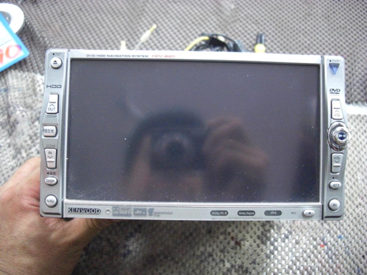 GT806-422 KENWOOD HDV-820U HDDナビゲーション | 中古品 | アップガレージ 長野店 | カー用品 カーナビ(非 ...