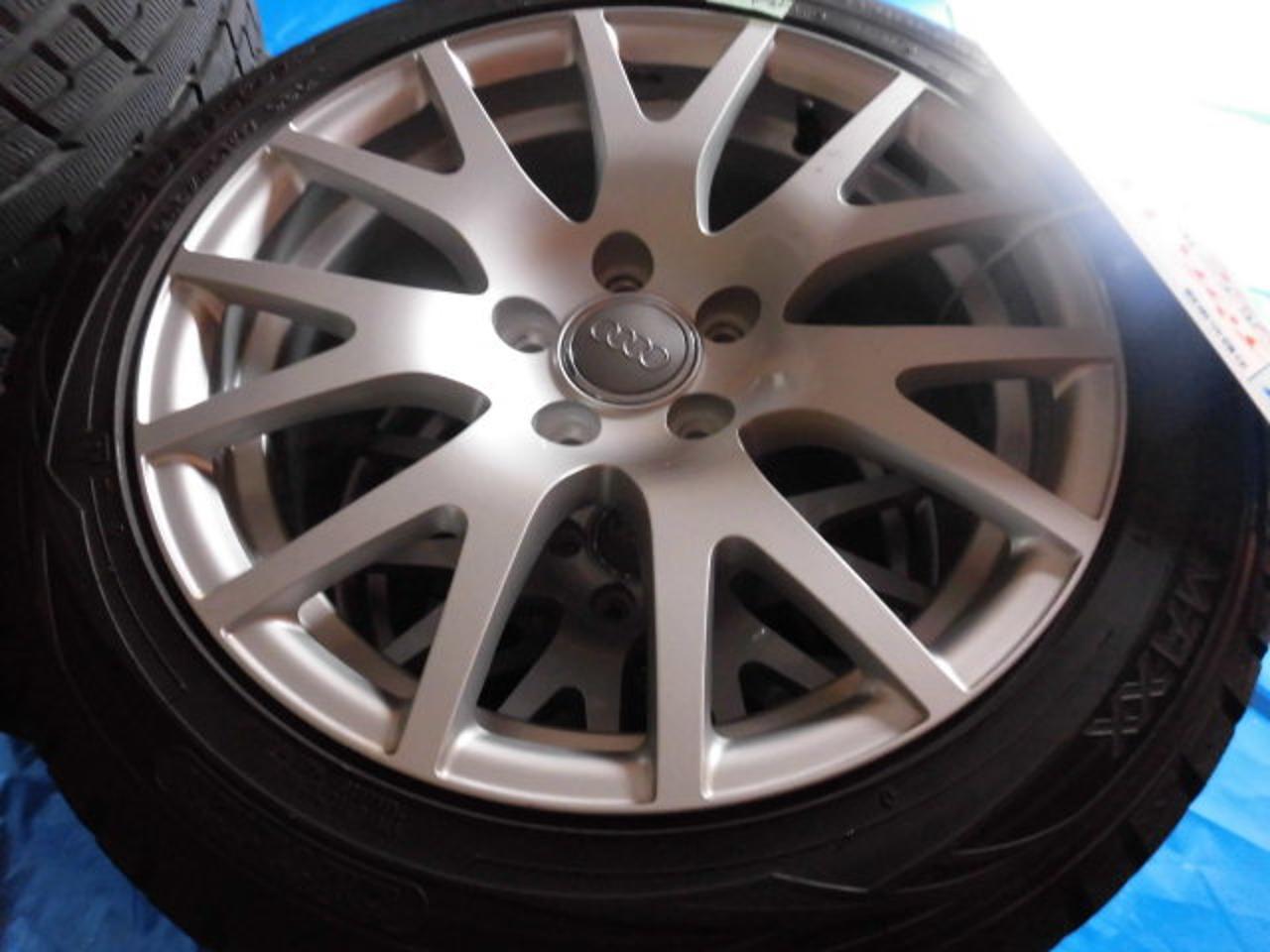 塩崎倉庫GT805-538S AUDI TTクーペ&ロードスター純正ホイール + DUNLOP WINTER MAXX WM01 4本セット | 中古品 | アップガレージ 長野店 | カー ...