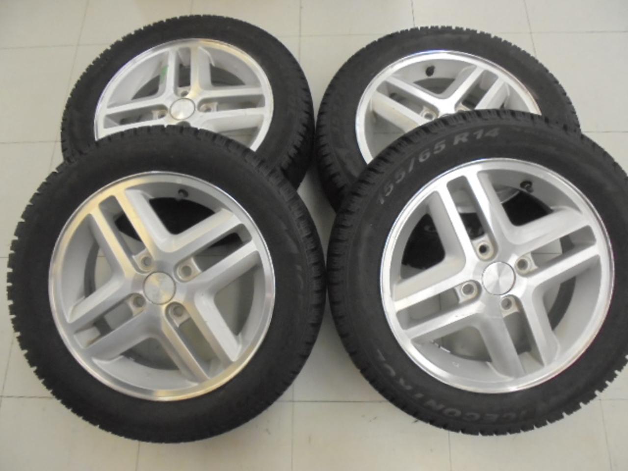 GT806-519 SUZUKI MCワゴンR RR純正ホイール+PIRELLI ICE CONTROL 4本セット | カー用品 ...