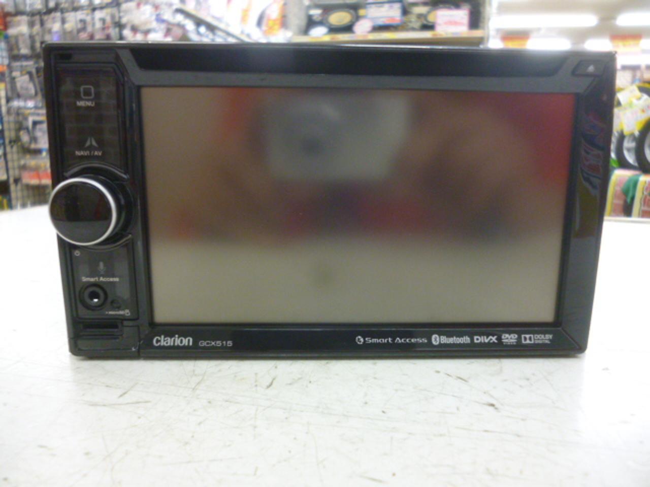 スバルオプション clarion GCX515 | カー用品 カーナビ(地デジ） AV一体メモリーナビ（地デジ）を通販で購入する | 中古カー＆バイク用品の販売ならアップガレージ