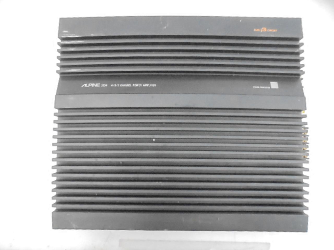 ALPINE 3554 4chアンプ わけあり | カー用品 アンプの通販 | アップガレージ 中古カー＆バイク用品の買取・販売専門店