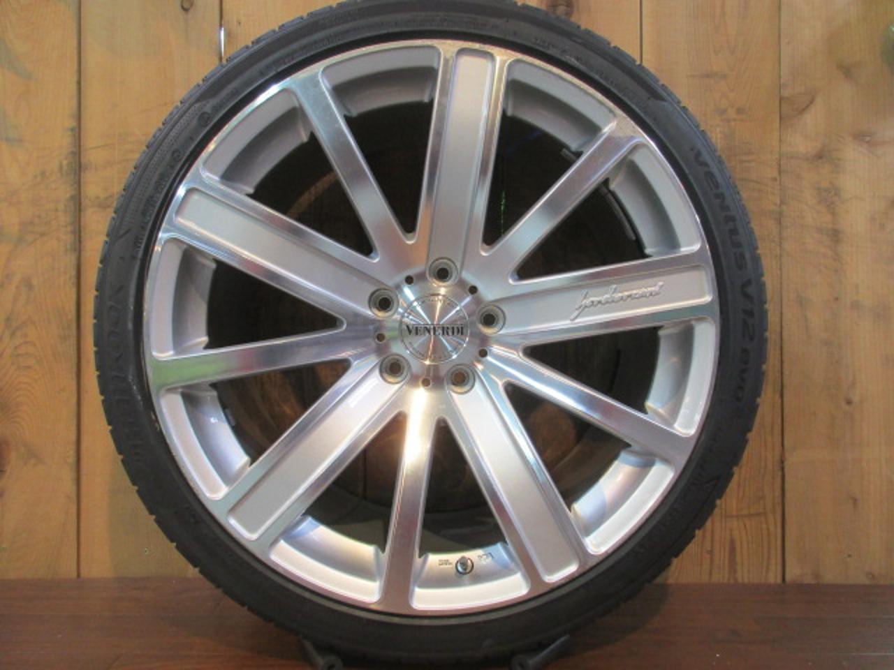 【未使用タイヤ付!!】COSMIC VENERDI HEREBORRANI CL-310+HANKOOK VENTUS V12evo2 4本 ...