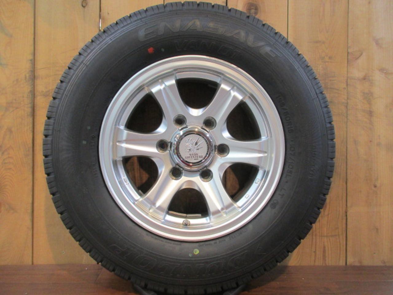 【未使用タイヤ付!!】weds KEELER FIELD+DUNLOP ENASAVE VAN01 4本セット | カー用品 タイヤホイール ...