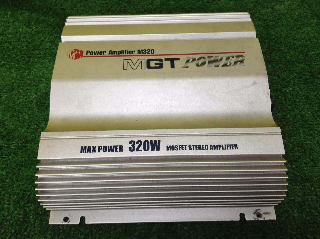 ワケアリ MGT-POWER M320 | カー用品 アンプを通販で購入する | 中古カー＆バイク用品の販売ならアップガレージ
