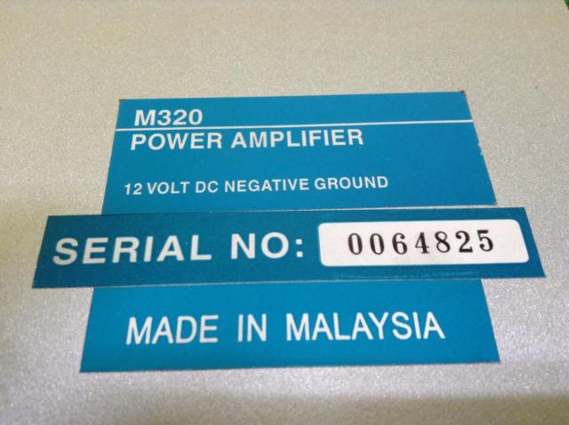 ワケアリ MGT-POWER M320 | カー用品 アンプを通販で購入する | 中古カー＆バイク用品の販売ならアップガレージ