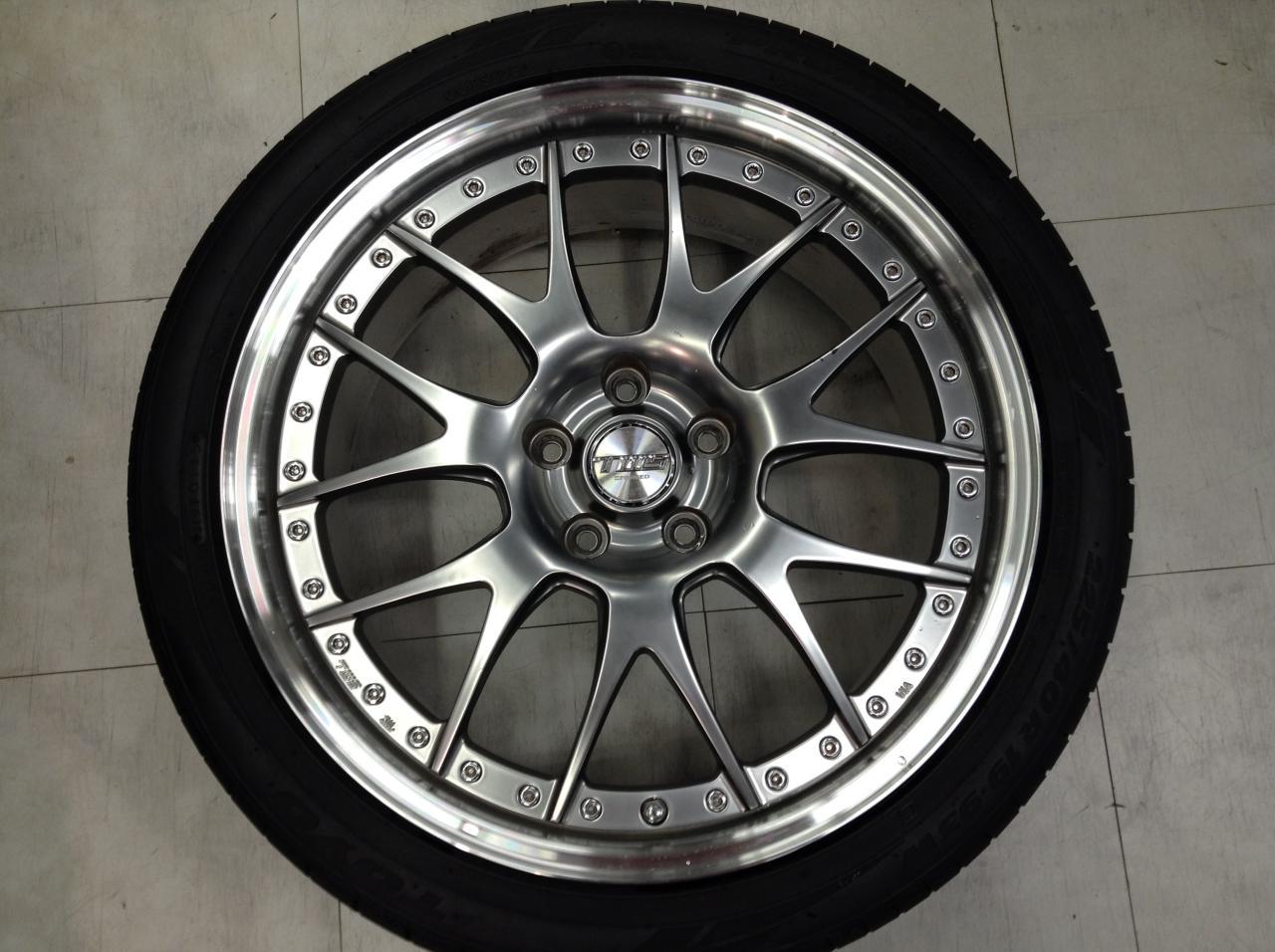 ☆春だ!スペシャル価格!!☆ TWS(ティーダブルエス) EXlete(エクスリート) 107M (STEP RIM) + TOYO ...