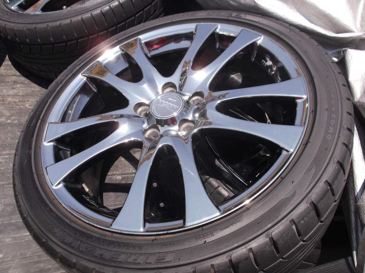 WORK(ワーク) STEEZ ASIA+FireStone WIDEOVAL | カー用品 タイヤホイールセット 18インチタイヤホイール ...