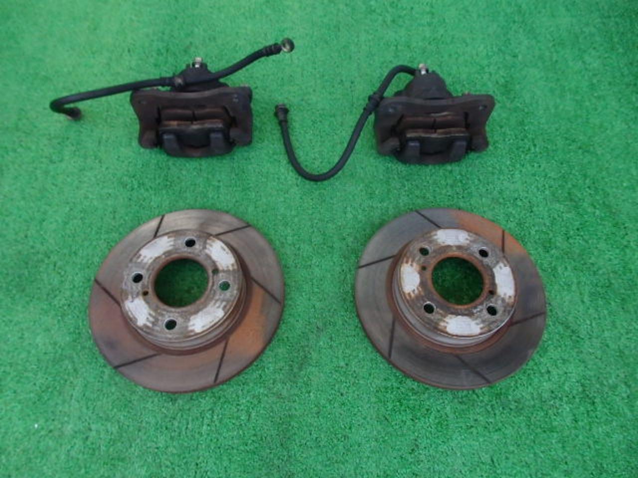 スズキ純正(SUZUKI) ワゴンR MC22用フロントキャリパー左右セット+メーカー不明 フロントスリットローター左右セット | わけあり ...