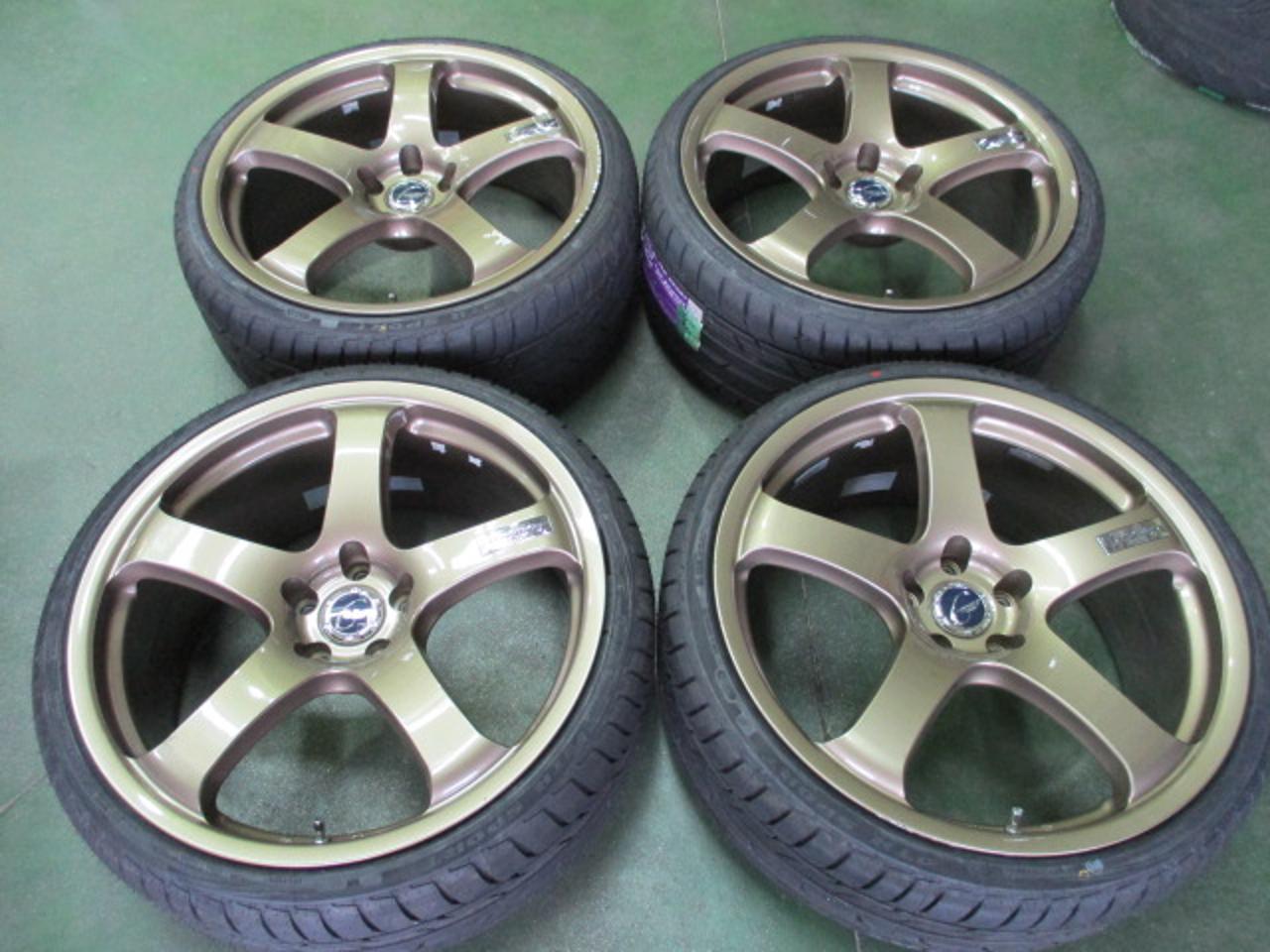 YOKOHAMA(ヨコハマ) CONNOISSEUR(コニサー) No.51C + ATR SPORT2 4本セット | カー用品 タイヤ ...