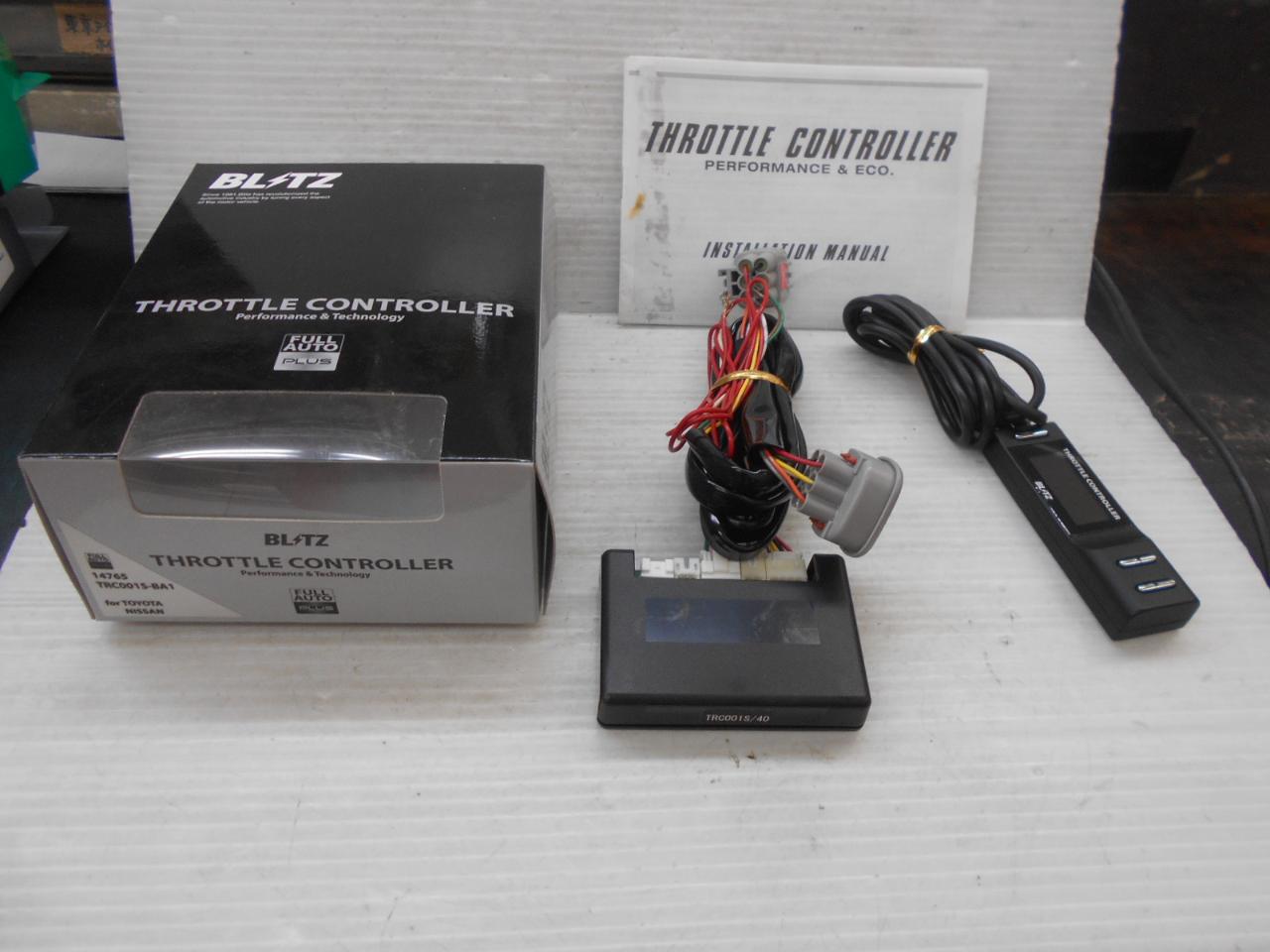 BLITZ THROTTLE CONTROLLER FULL AUTO PLUS | カー用品 電装系 チューニング電装の通販 | アップガレージ 中古カー＆バイク用品の買取・販売専門店