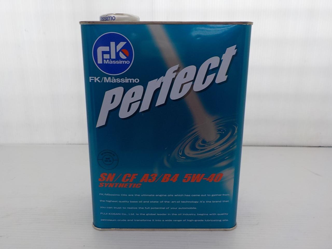 FK MASSIMO FK/マッシモパーフェクト 4サイクルガソリン・ディーゼル兼用エンジンオイル | カー用品 ケミカル用品 オイル(各種)を通販で購入する | 中古カー＆バイク用品の販売 ...