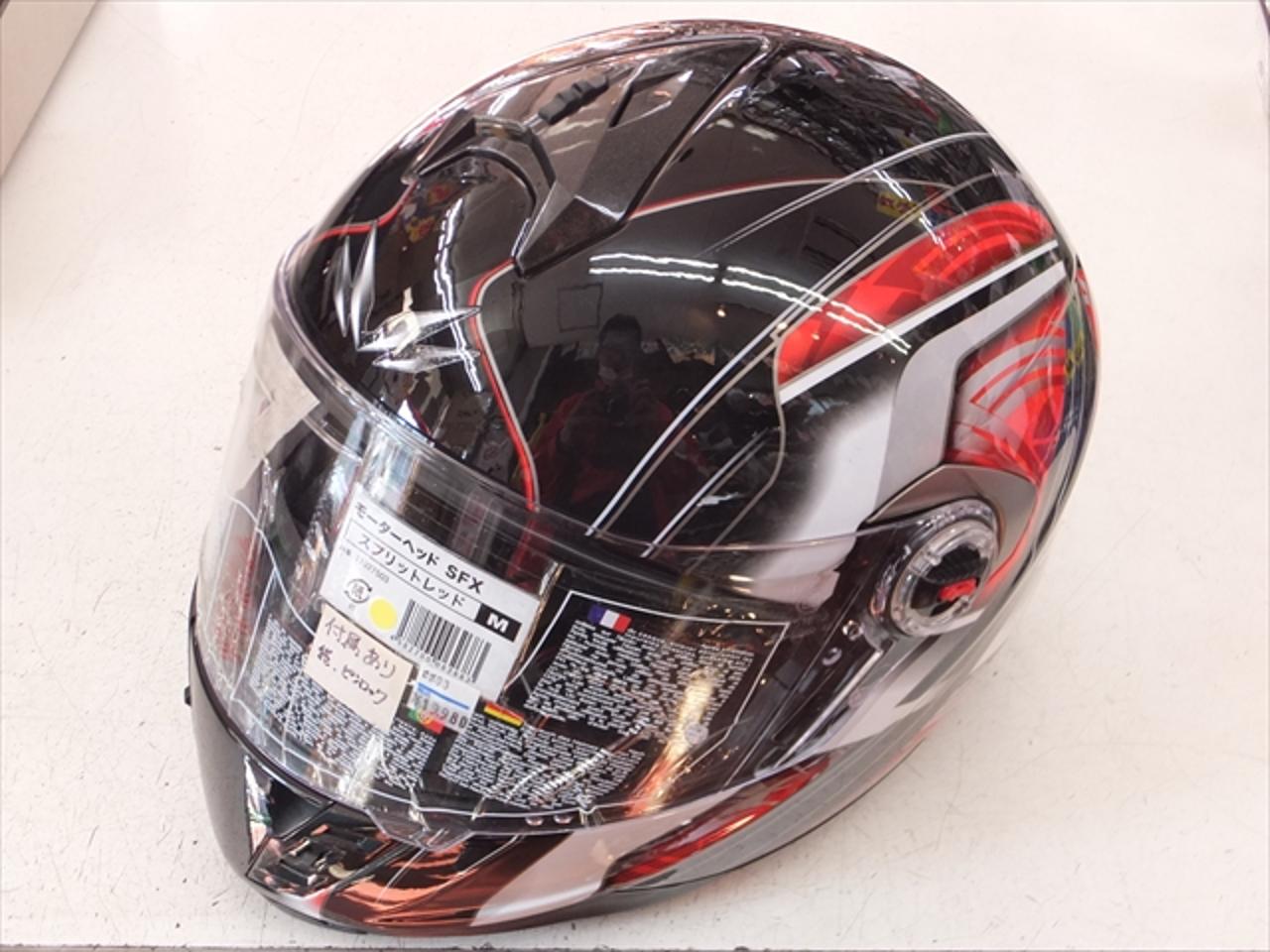 MHRジャパン/MOTERHEAD(モーターヘッド) SFX SPLIT RED(スプリッドレッド) 【Mサイズ】 | バイク用品 ヘルメット ...