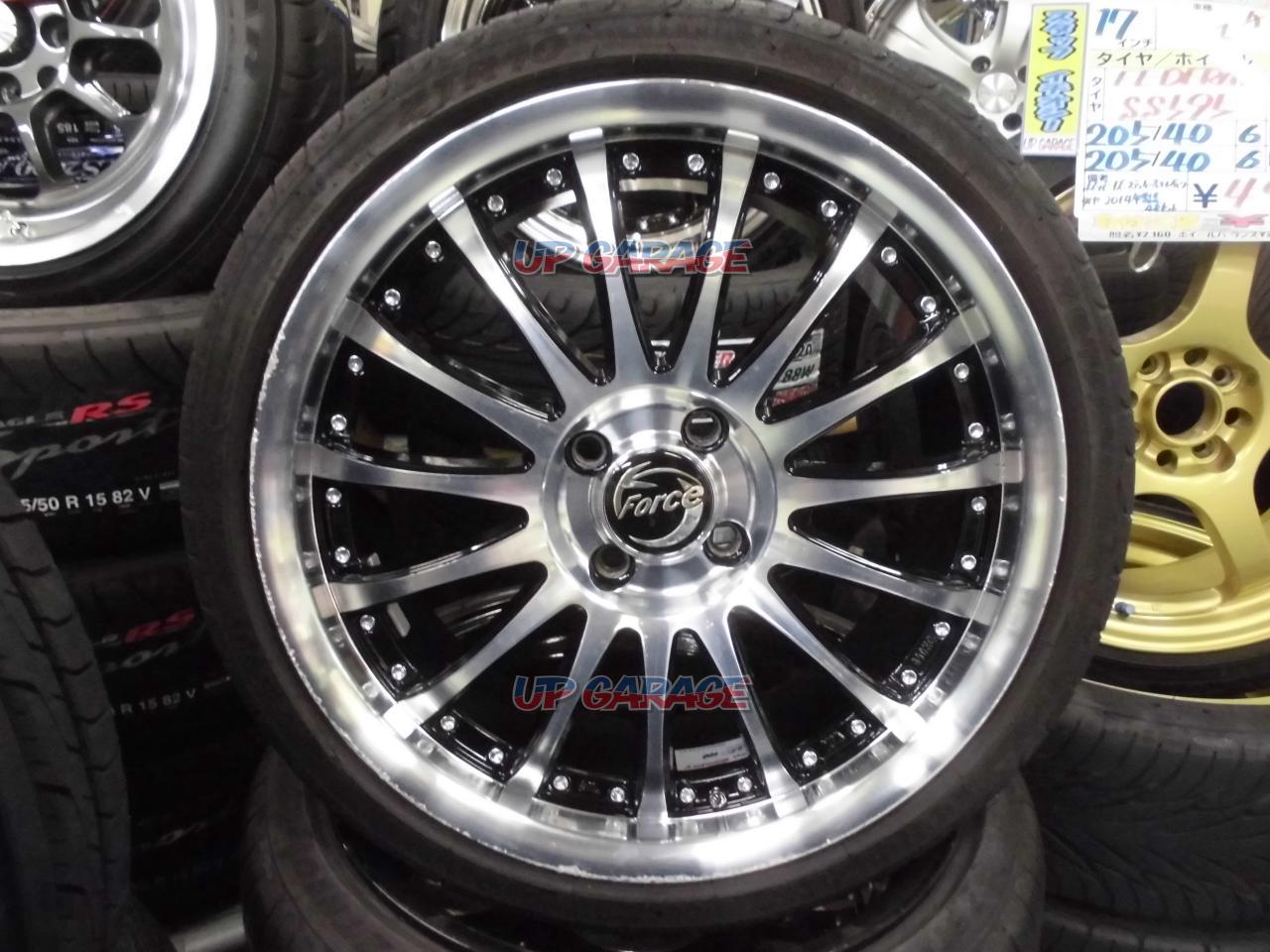K-Force ECO-1 + ZETA ZTR10 205/40-17 ※タイヤ中国製の為、現状販売※ | カー用品 タイヤホイールセット ...