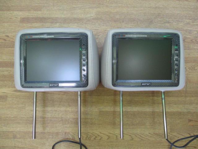 EONON 8インチヘッドレストモニター 左右セット | 中古品 | アップガレージ 仙台名取店 | カー用品 モニター・地デジ ヘッドレスト ...