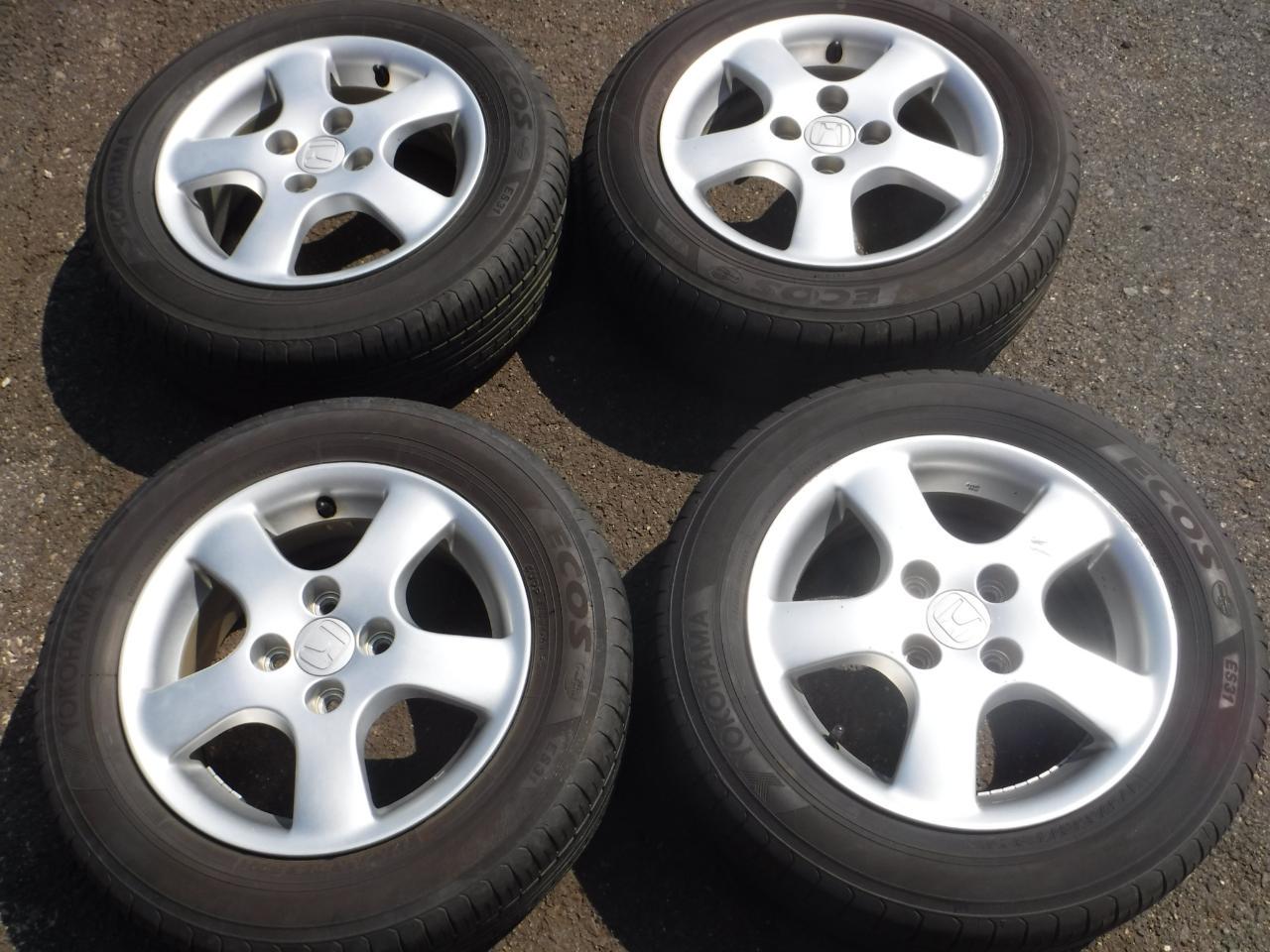 ホンダ純正 FIT(フィット) GD1 純正 5本スポーク + YOKOHAMA ECOS 4本セット | 中古品 | アップガレージ 津店 ...