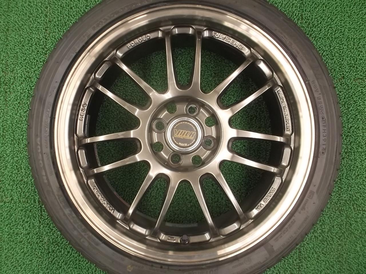RAYS(レイズ) VOLK RACING RE30 HYPER BRONZE PREMIUM + BRIDGESTONE POTENZA RE050A | 中古品 | アップガレージ ...